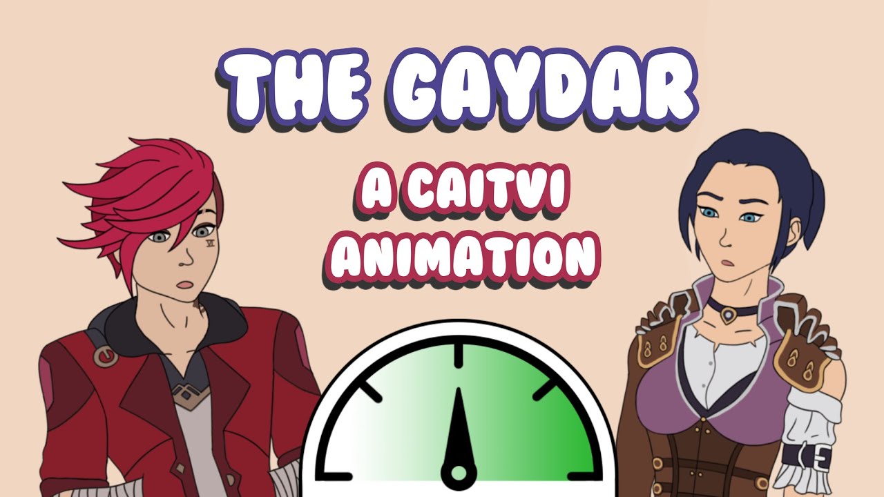 CAITVI and The Gaydar - Caitvi Comic #arcane #caitvi - YouTube