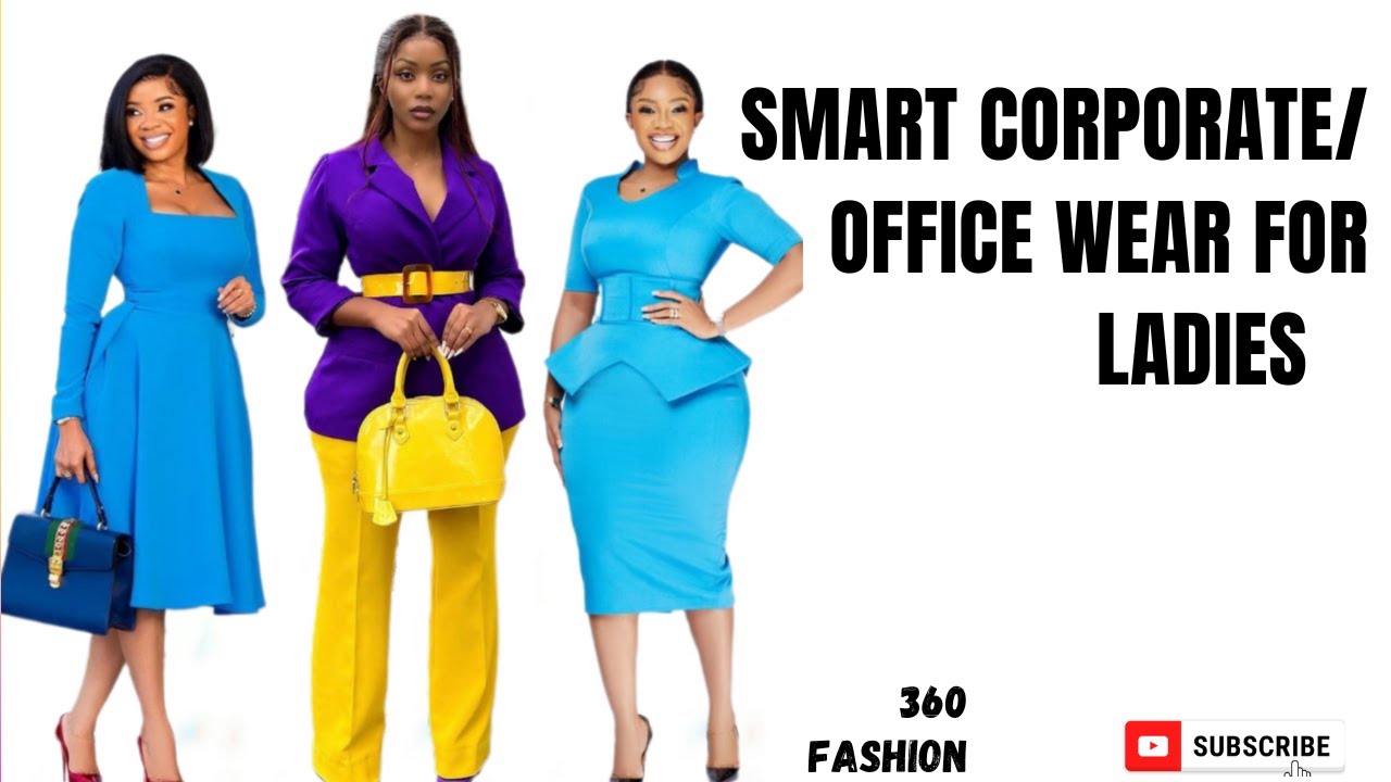 Smart corporate dresses for official outings and work// corporate wear ...