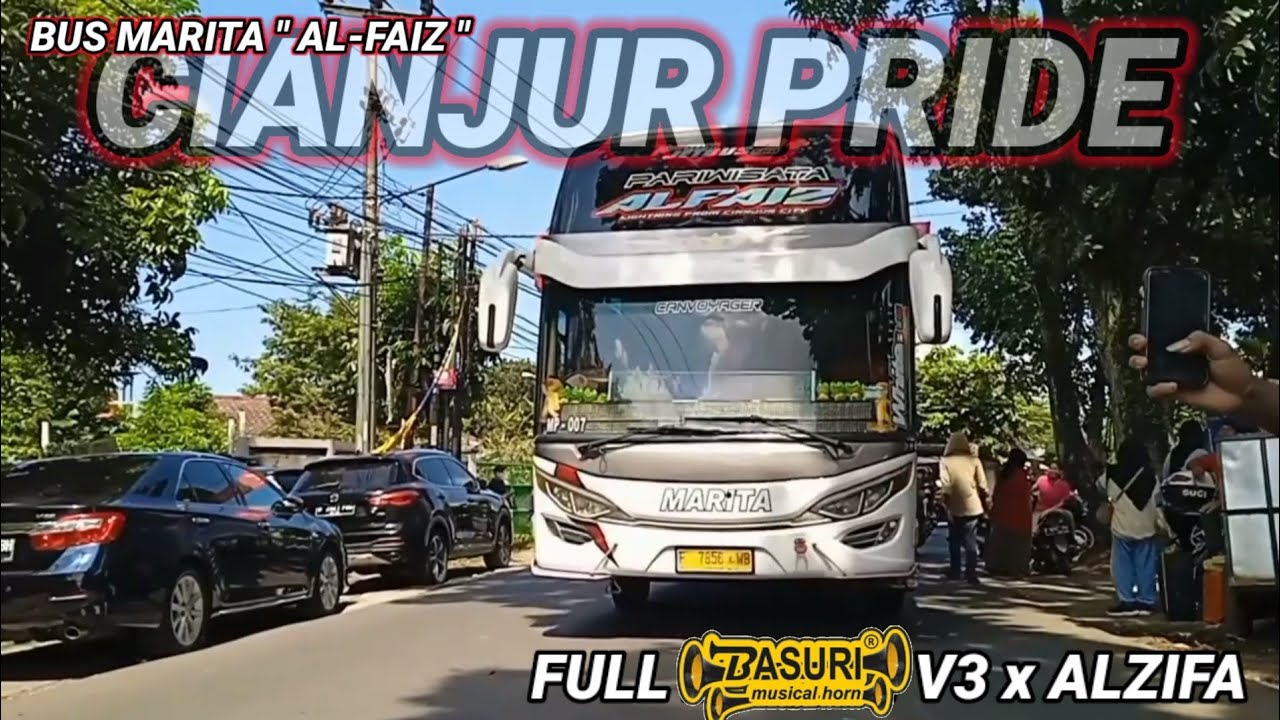 NGOYOD BUS MARITA " AL - FAIZ " _ FULL BASURI v3 + ALZIFA AIRHORN 🔥😎 ...