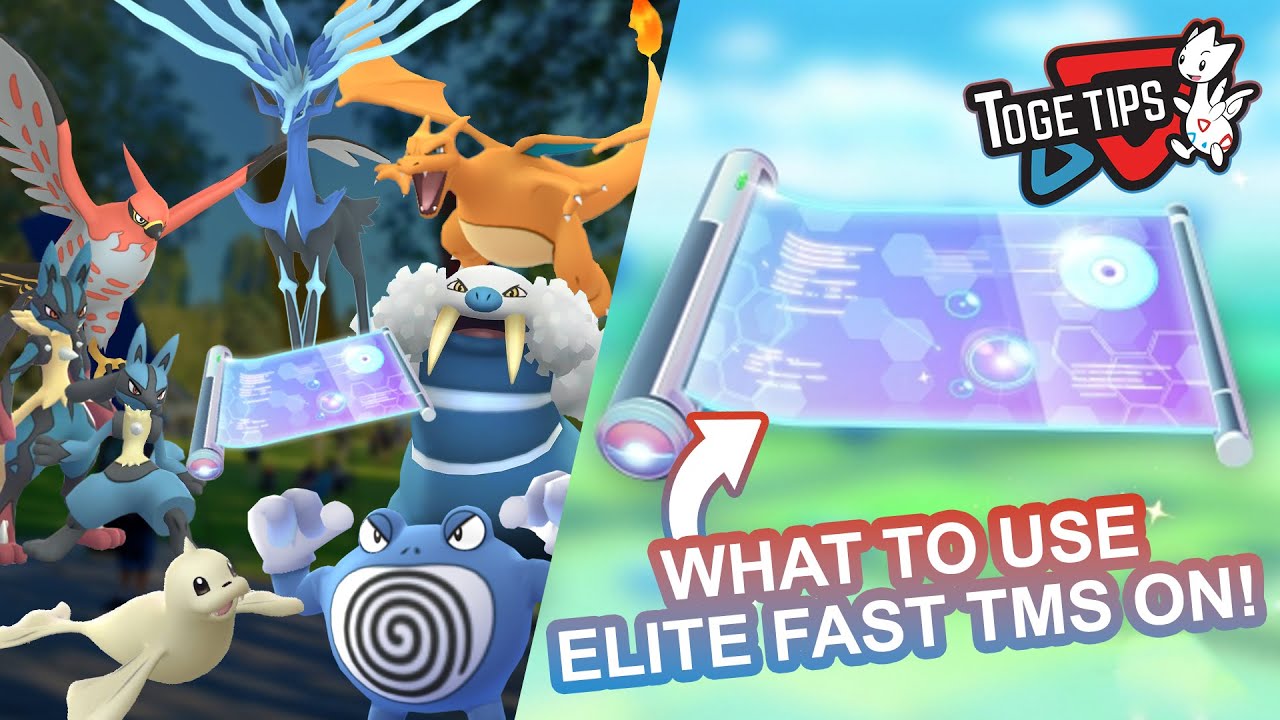 Best Pokémon to *ELITE FAST TM* in Pokémon Go - YouTube