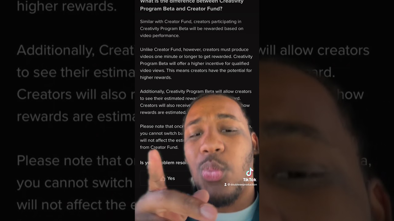 TikTok New Creativity Program Beta Vs Creator Fund