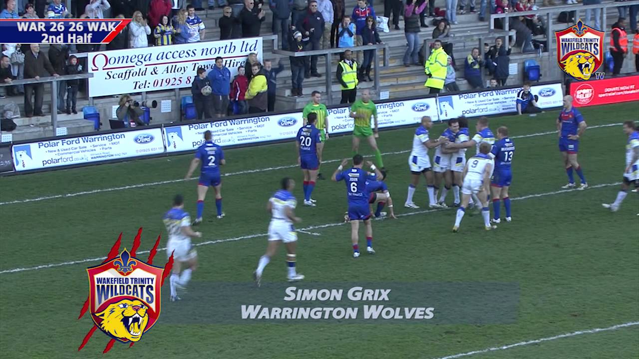 Wakefield Trinity Wildcats v Warrington Wolves - YouTube