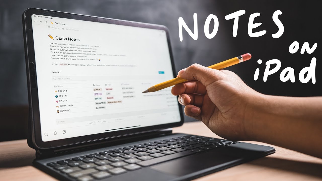 How I Take Notes on the iPad for Princeton Classes - YouTube