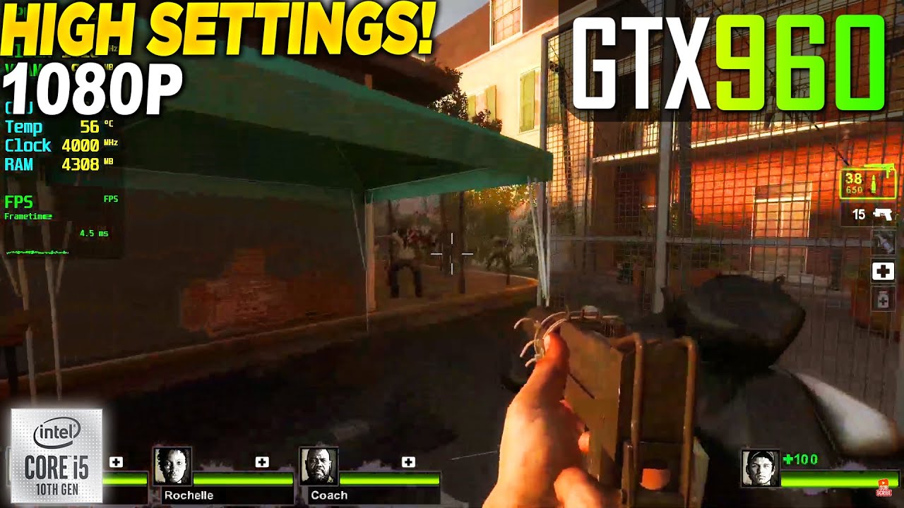 Left 4 Dead 2 GTX 960 - 1080p High, - YouTube