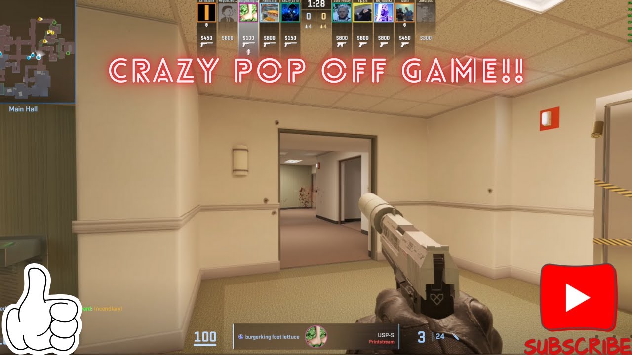 CRAZY POP OFF GAME OF COMP AT OFFICE - YouTube