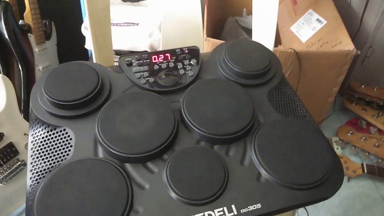 ทดสอบกลองไฟฟ้า Medeli DD305 - YouTube