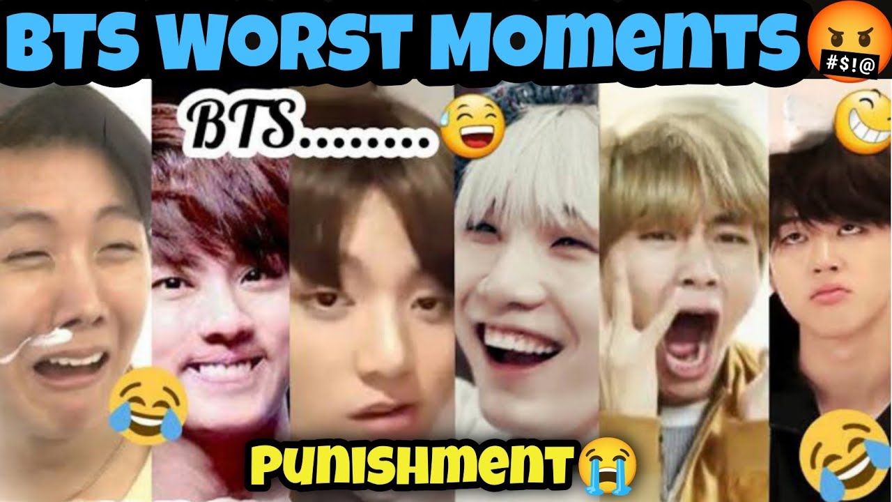 BTS Worst Punishment Moments 😭 Caught on Camera 📸 BTS Worst Games ...