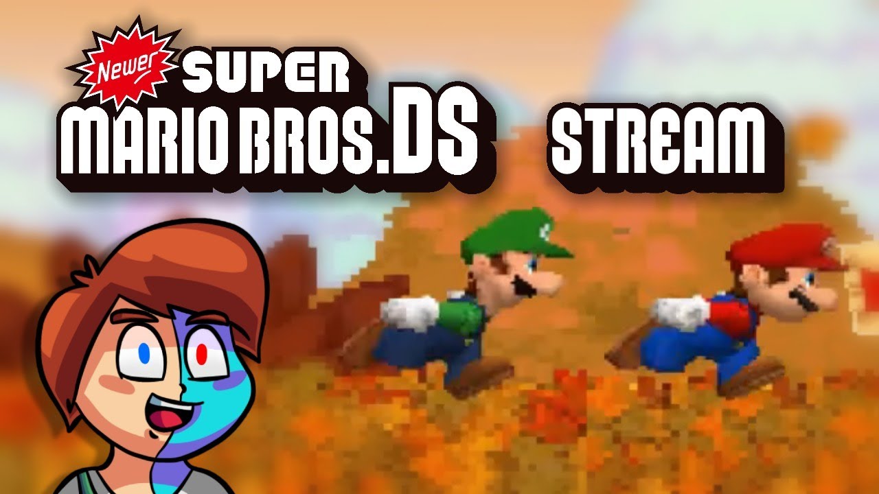 Rimea Streams: Newer Super Mario Bros DS - YouTube