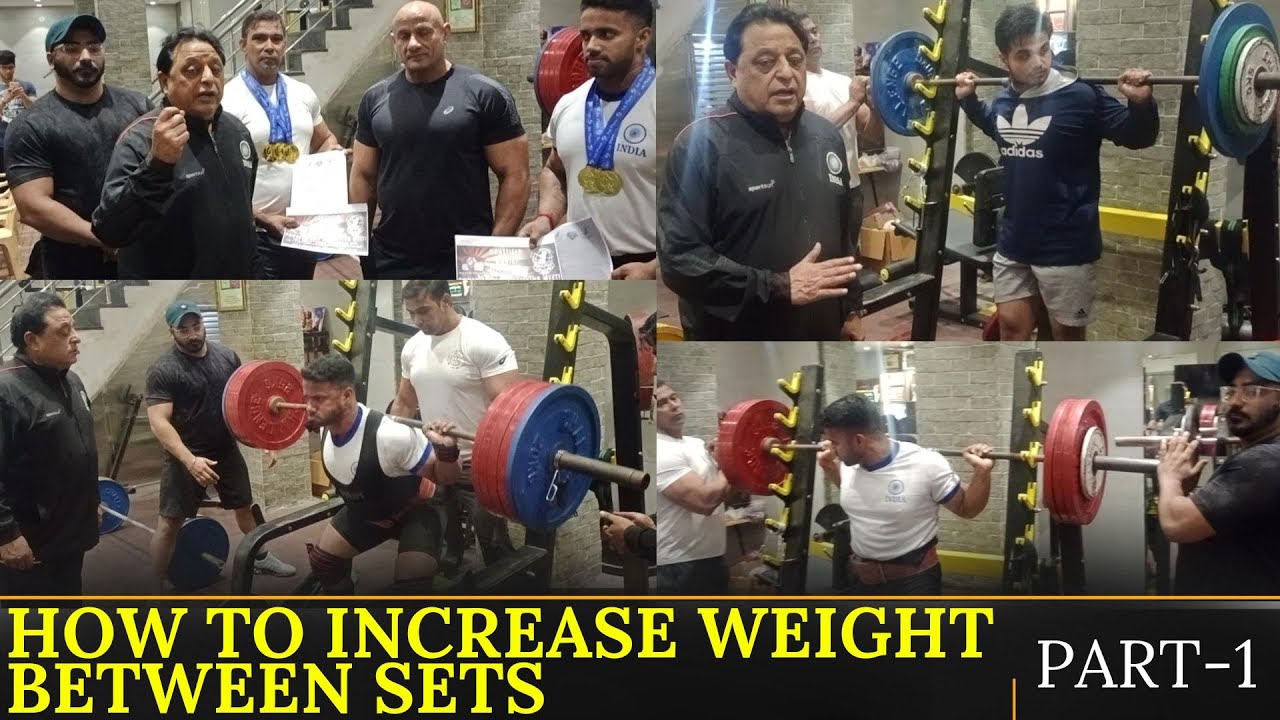 How to Increase Weight Between Sets Part-1 - YouTube