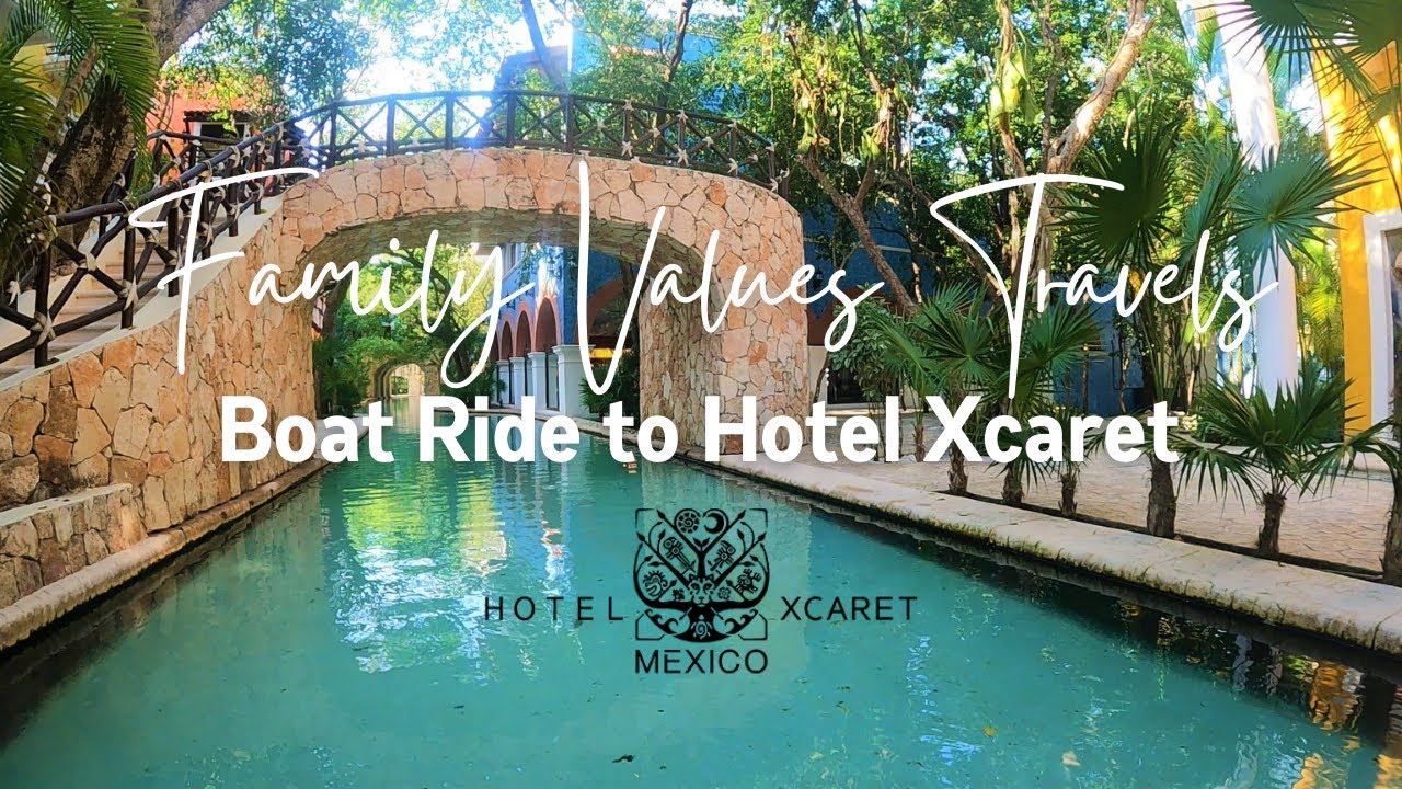 Hotel Xcaret Boat To Xcaret Park - YouTube