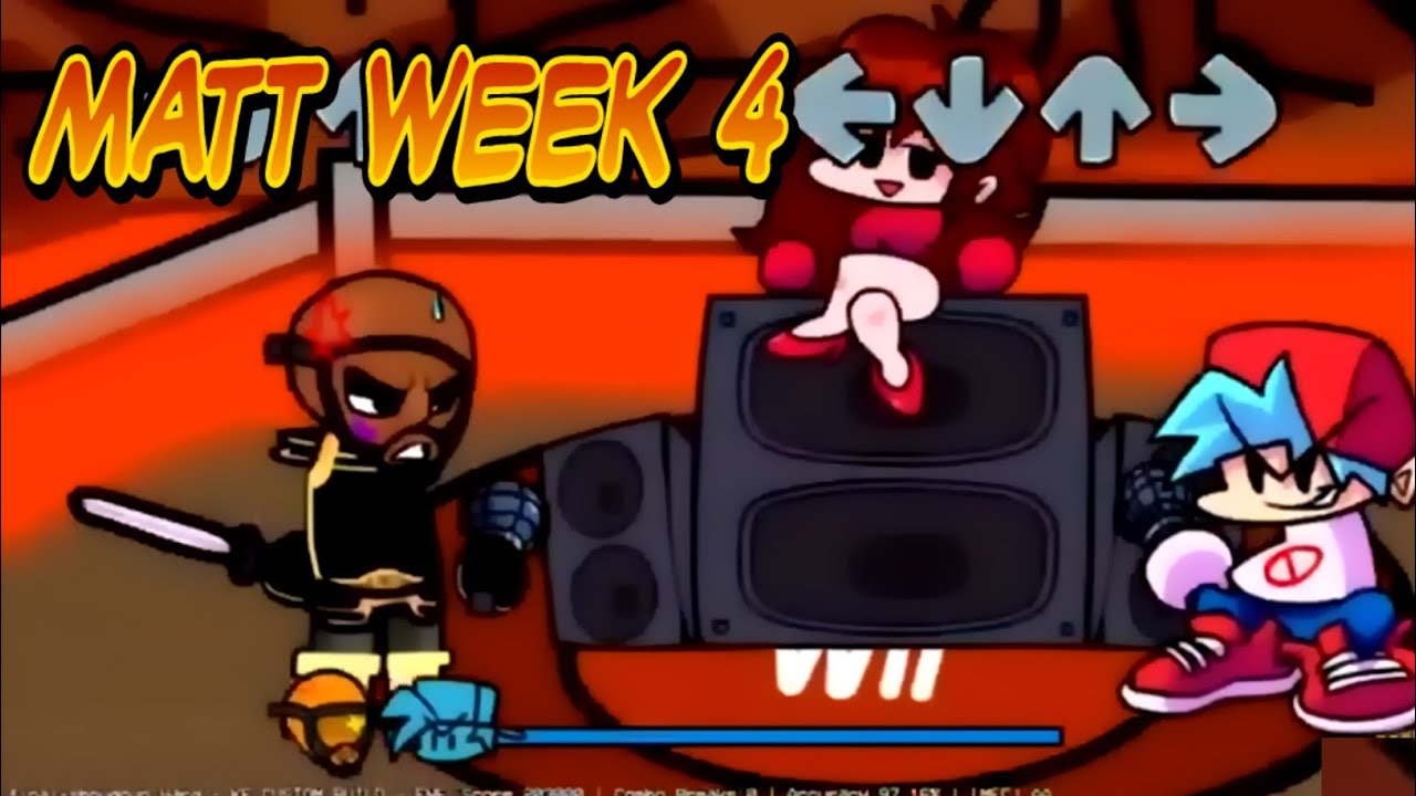 Vs. Matt Full Week 4 + Cutscenes & Ending - (FNF Mod/Hard Showcase ...