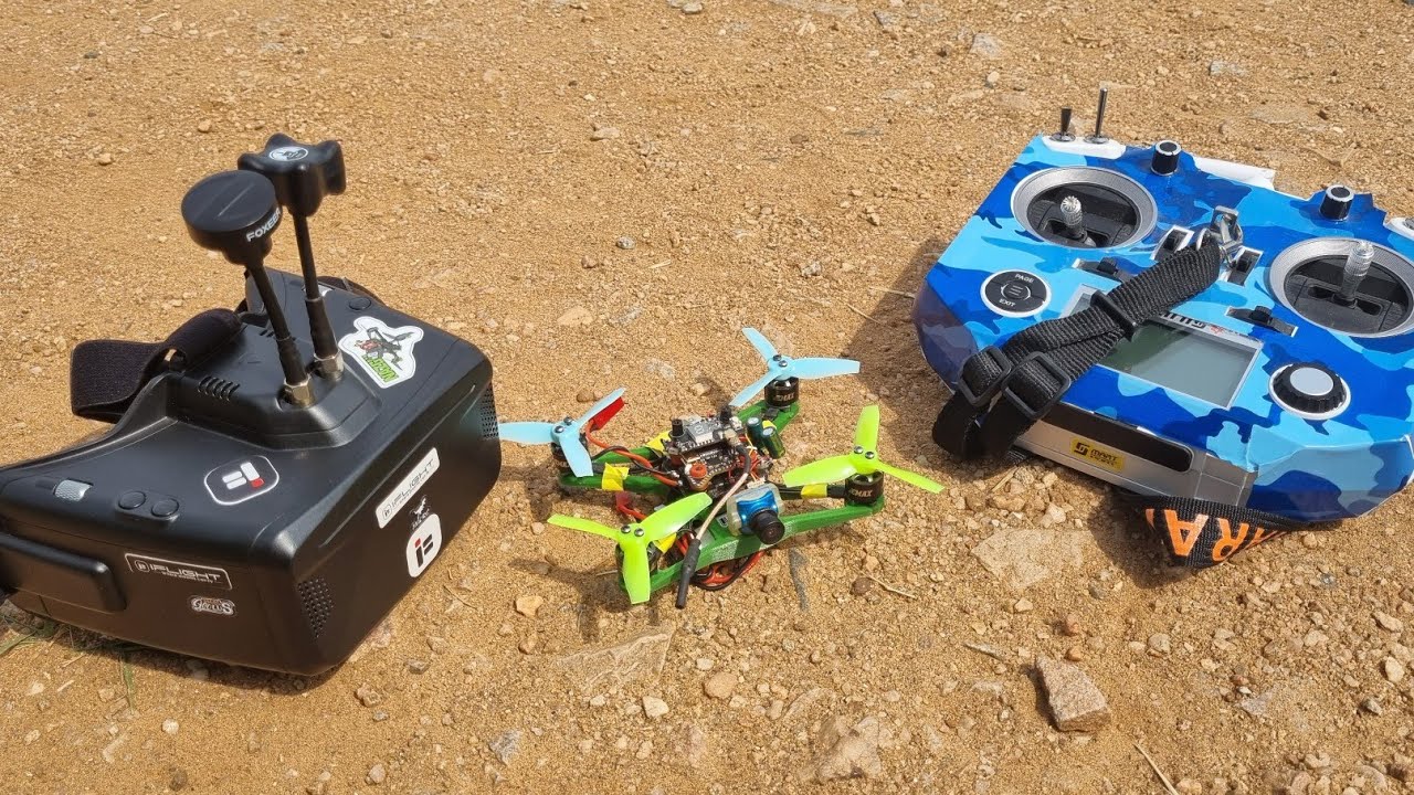 2.5 inch 3D printed Fpv Drone /Dvr footage/Runcam Phoenix 2 mini Fpv ...