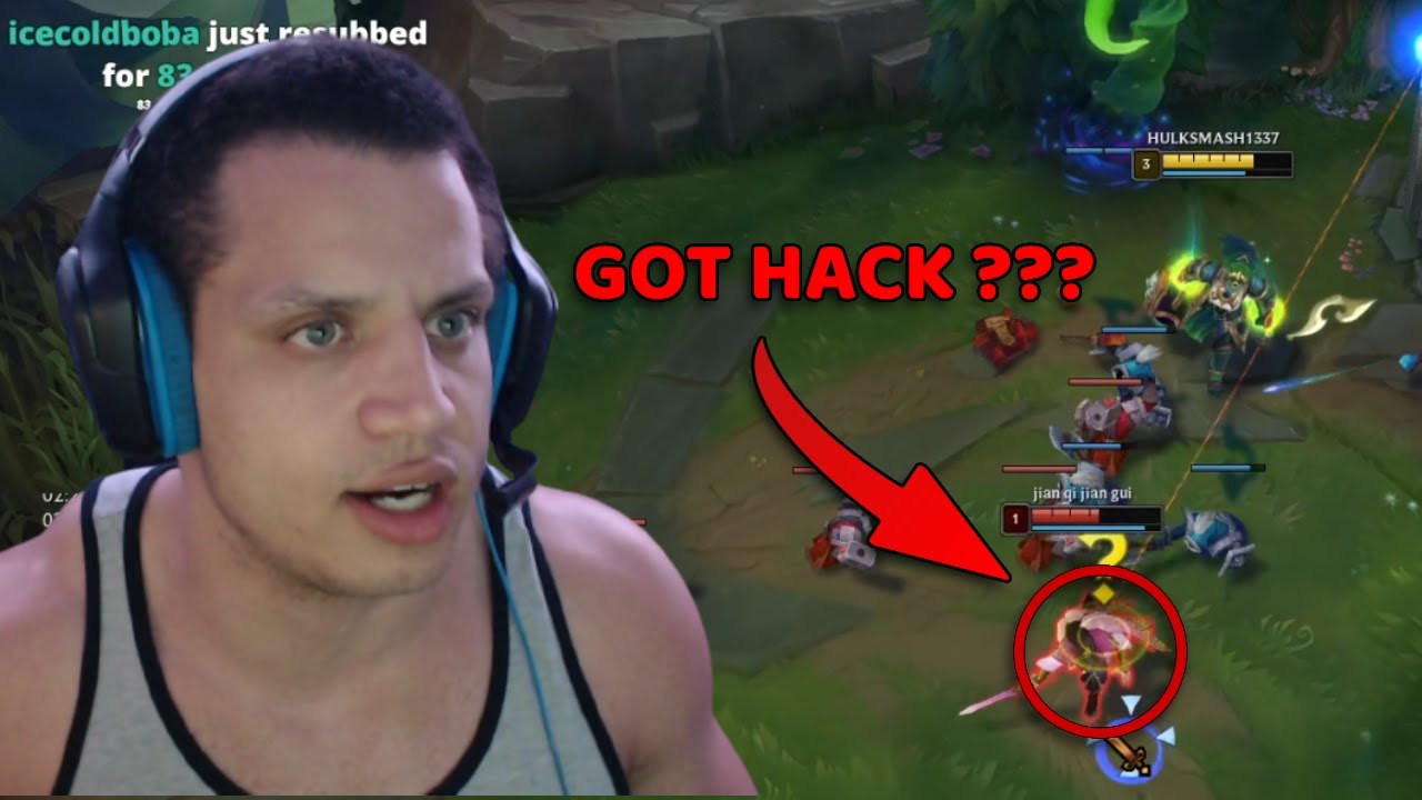 TYLER1: THIS GUY GOT HACK ??? - YouTube
