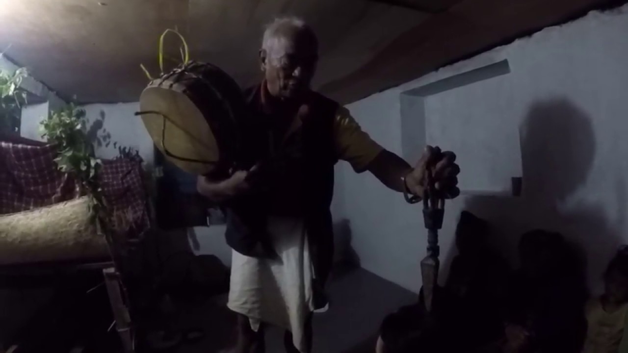 Jhakri Shaman Bombo in Dhading Nepal - YouTube