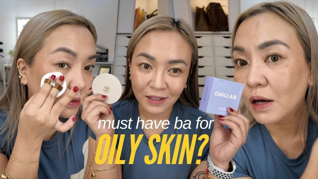 BLK INVISIBLE GEL MATTE POWDER VS CHILLAB LAVENDER MATTE POWDER! - YouTube