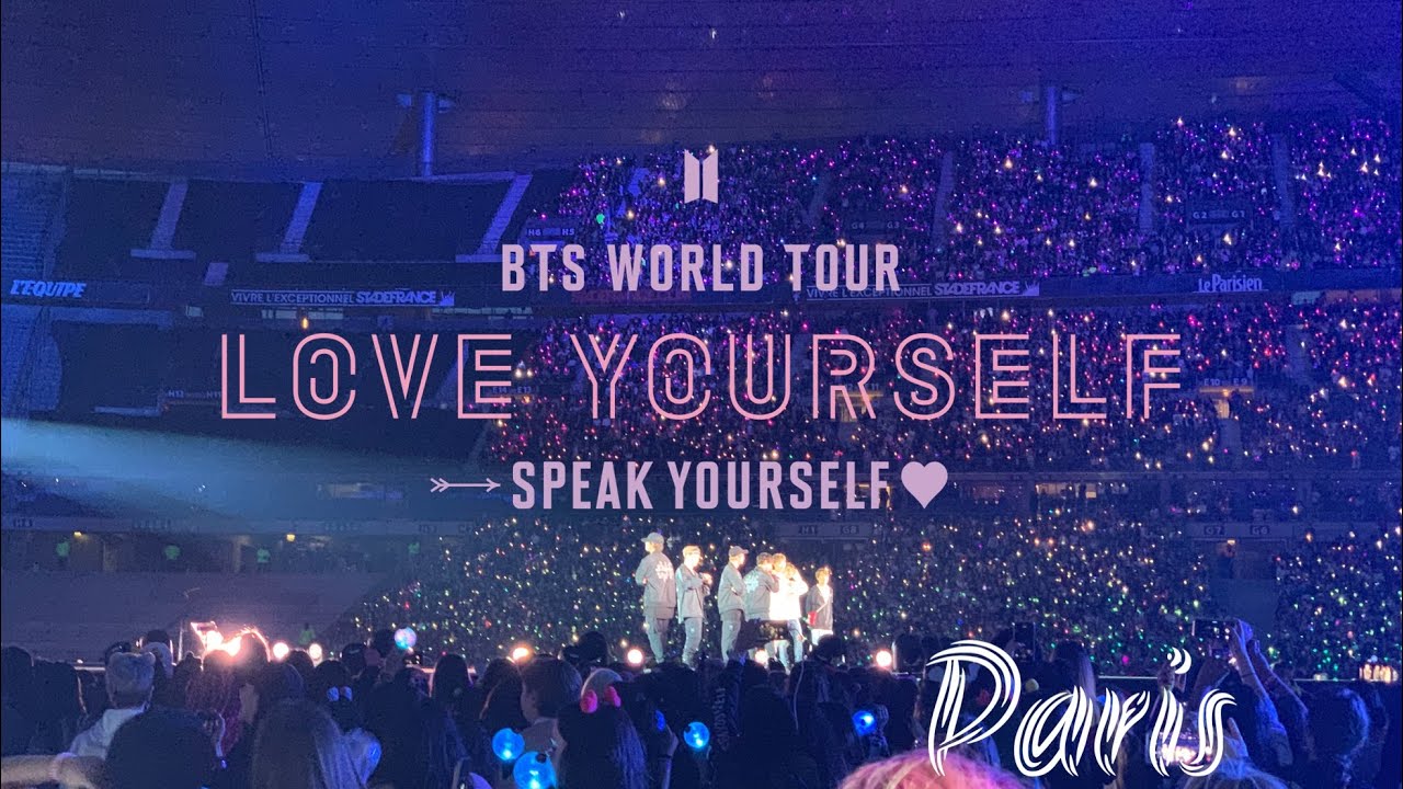 BTS in Paris (Stade de France) + BTS studio - YouTube