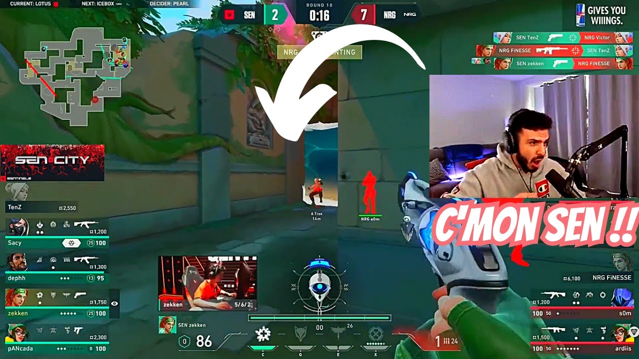 SEN Tarik went through 5 stages of grief watching SEN Almost Losing ...