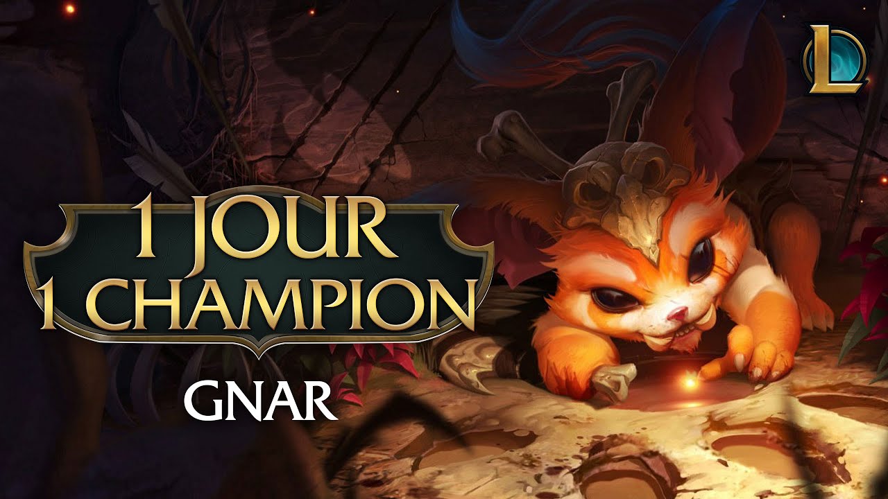 S11 : 1 jour 1 champion : GNAR / Les runes, le gameplay ! - YouTube