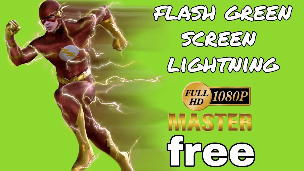 Flash lightning green screen video - YouTube
