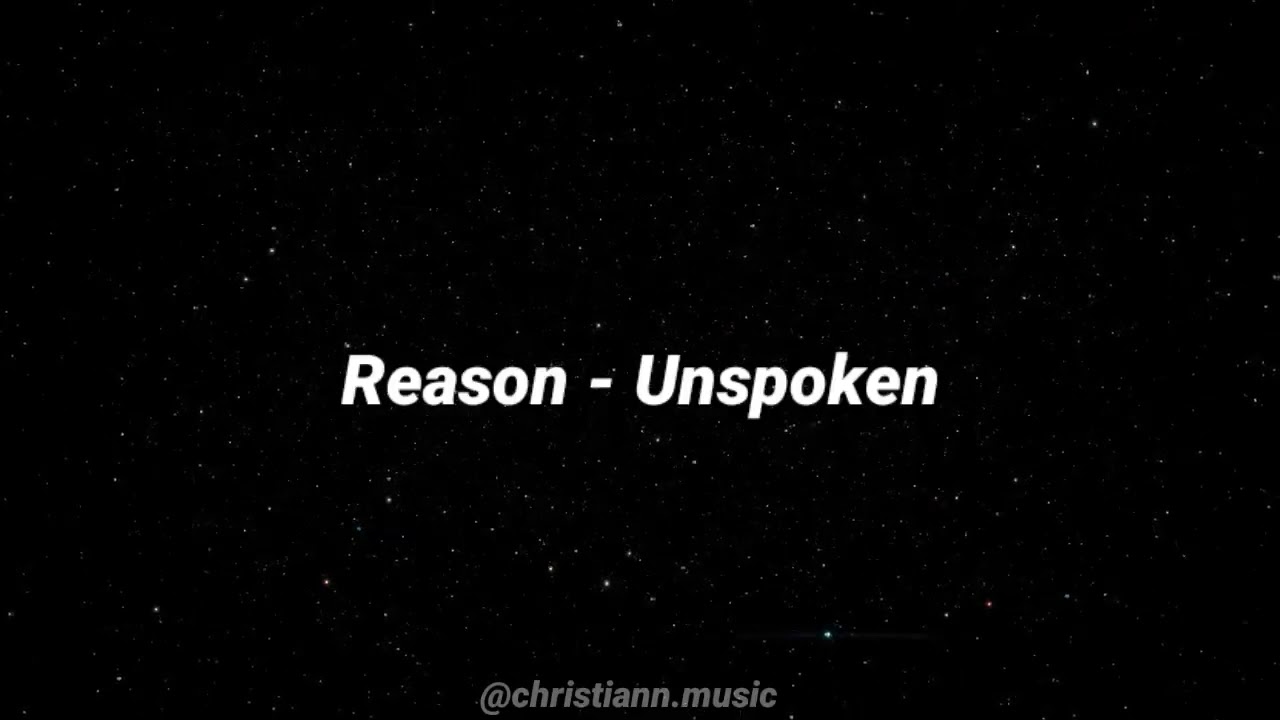 Reason - Unspoken (Tradução PT-BR) - YouTube