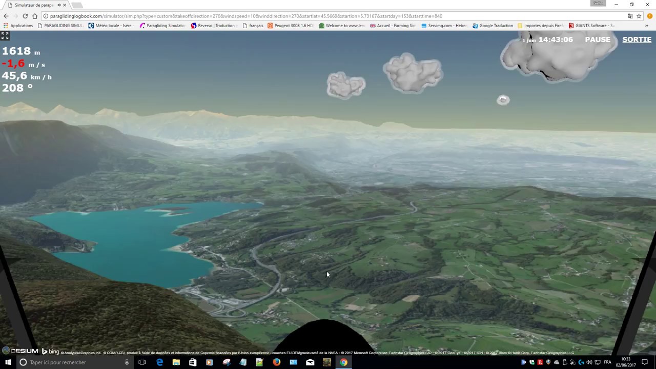 PARAGLIDING SIMULATOR - YouTube