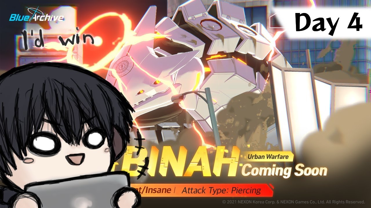 [Blue Archive Global] Grand Assault Beta - Binah Urban Torment - Day 4 ...