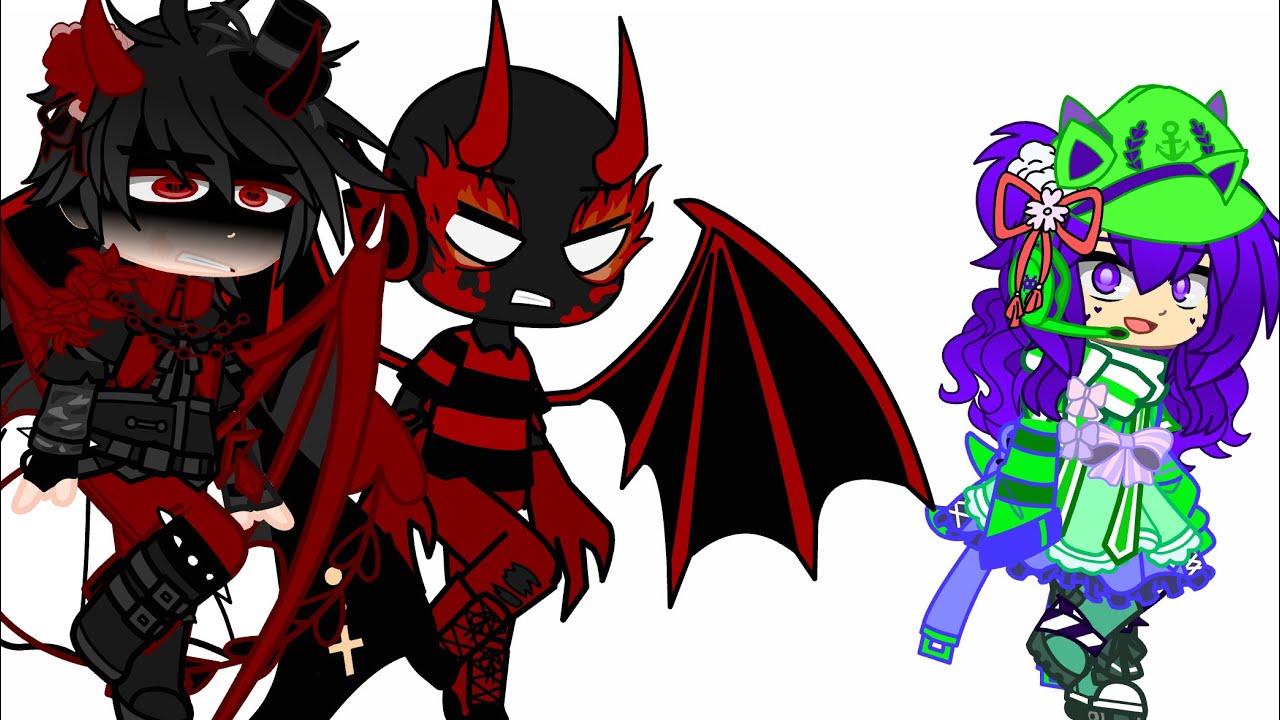 Alex & Demon Venom Trying To Capture Me In A Nutshell | Gacha Skit | IB ...