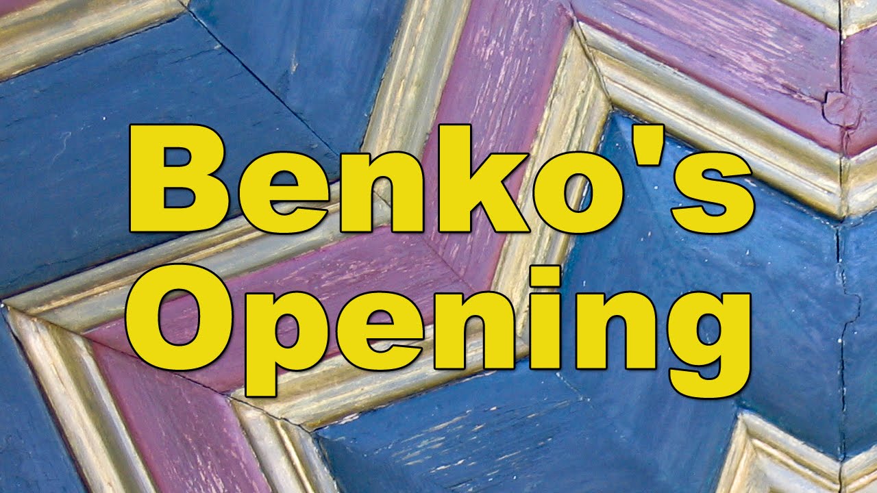 Chess - Benko's opening - YouTube