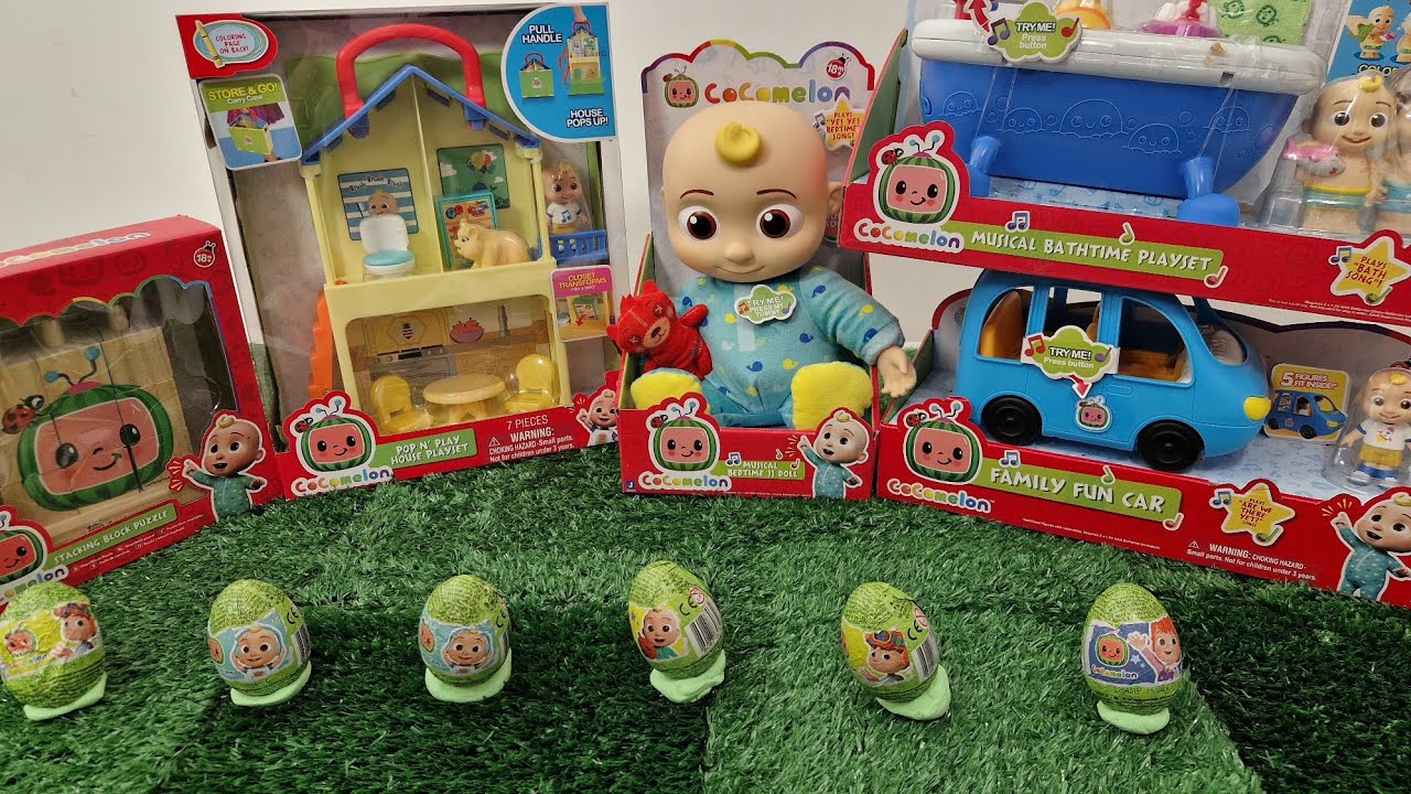 Cocomelon Unboxing toys review ASMR - YouTube