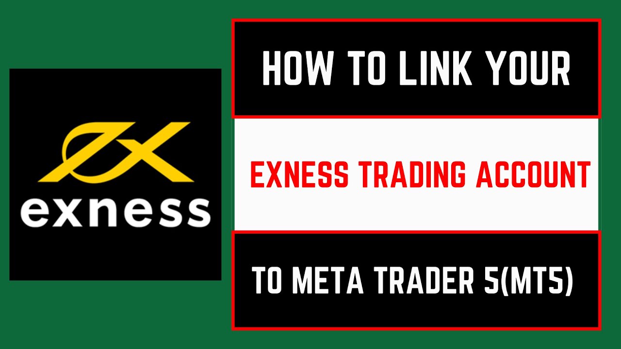 How to Link Your Exness Trading Account to Meta Trader 5 (MT5) - YouTube