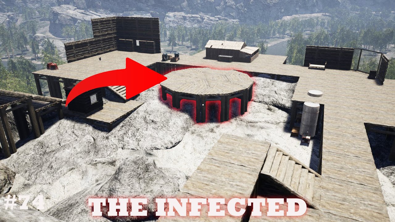 This Update added awesome building pieces! The Infected Gameplay ...