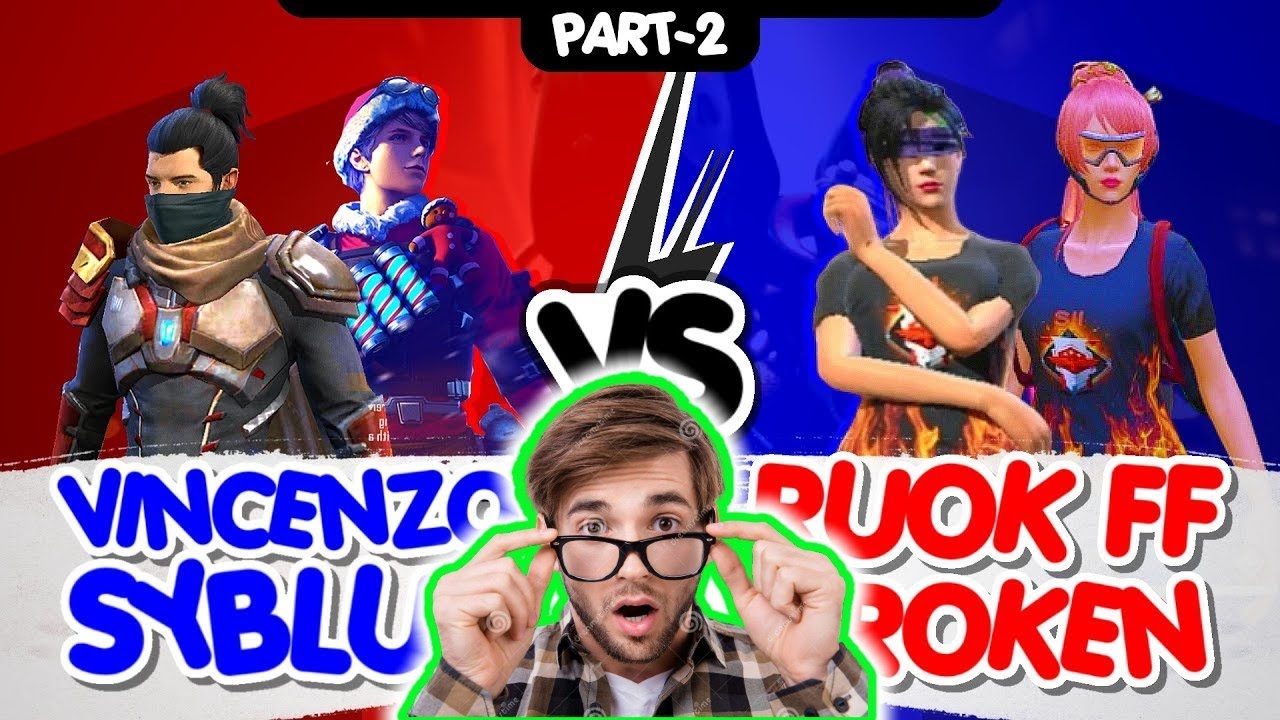 Vincenzo Syblus Vs Broken Gaming Ruok FF | Free Fire Pakistan Reacts ...