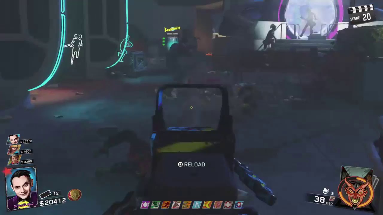 COD: IW Spaceland as Willard - YouTube