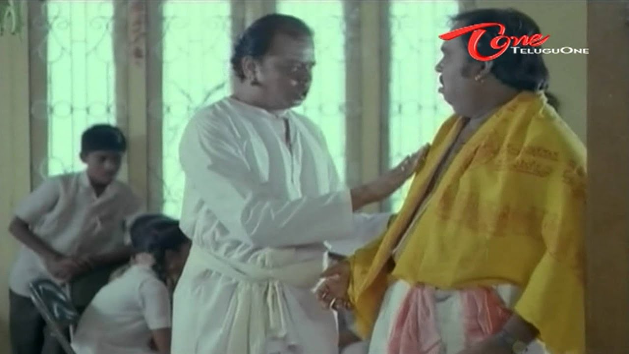 Telugu Comedy Scene Between Rajendra Prasad - Suttivelu - NavvulaTV - YouTube