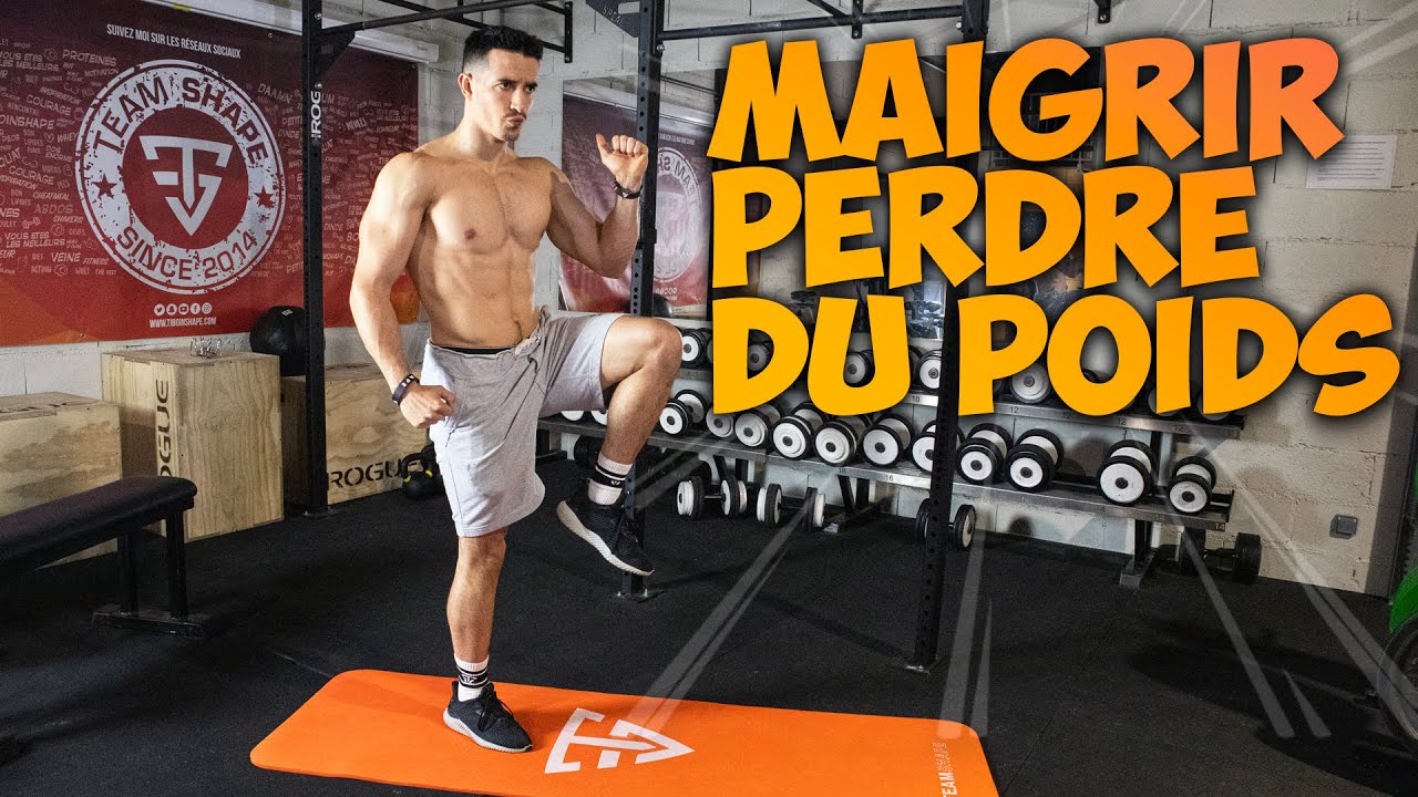5 exercices pour maigrir et perdre du poids (efficace) - YouTube