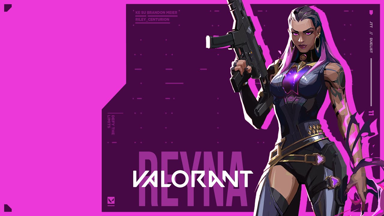 VALORANT #1| reyna, the gun power| damage doesn't happen,it is decided ...