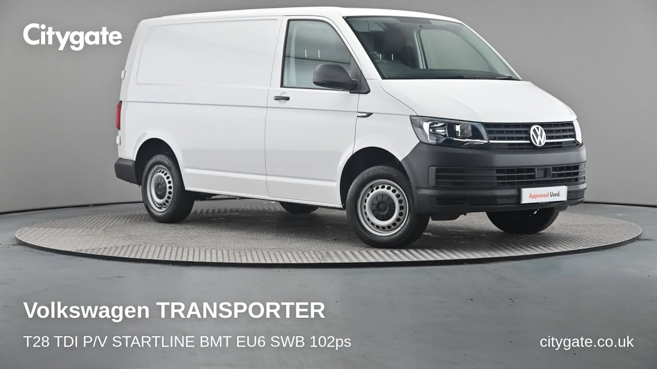Volkswagen TRANSPORTER - T28 TDI P/V STARTLINE BMT EU6 SWB 102ps ...
