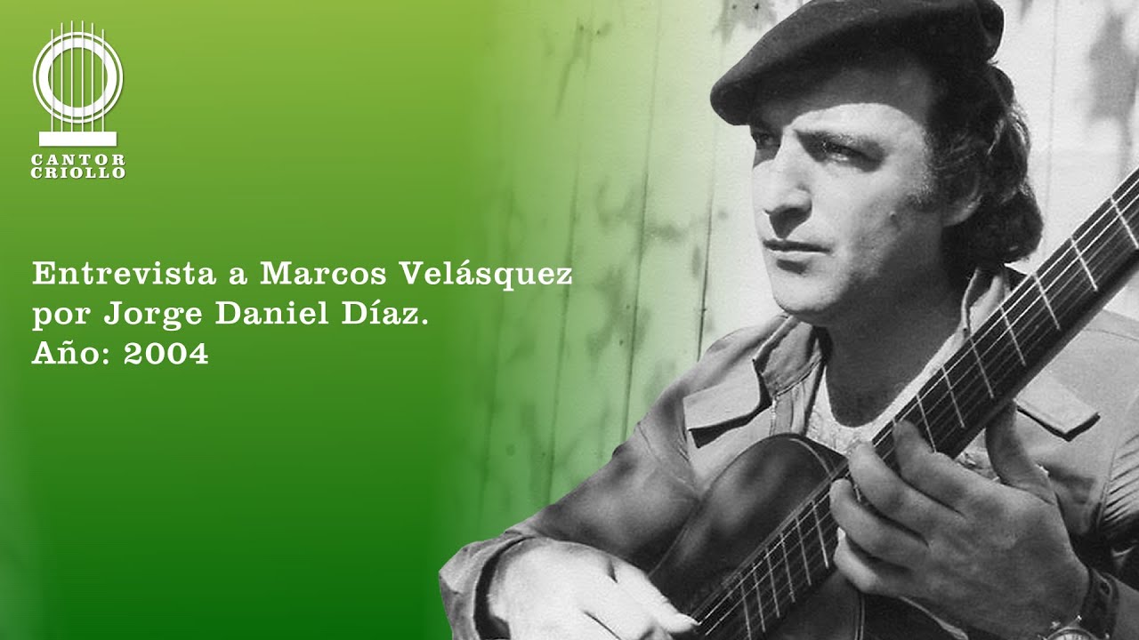 Entrevista Marcos Velasquez por Jorge Daniel Díaz [audio] - YouTube