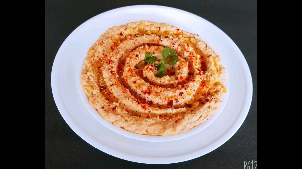 Arabian Hummus/ Authentic Hummus Recipe/DhanyasWorld - YouTube