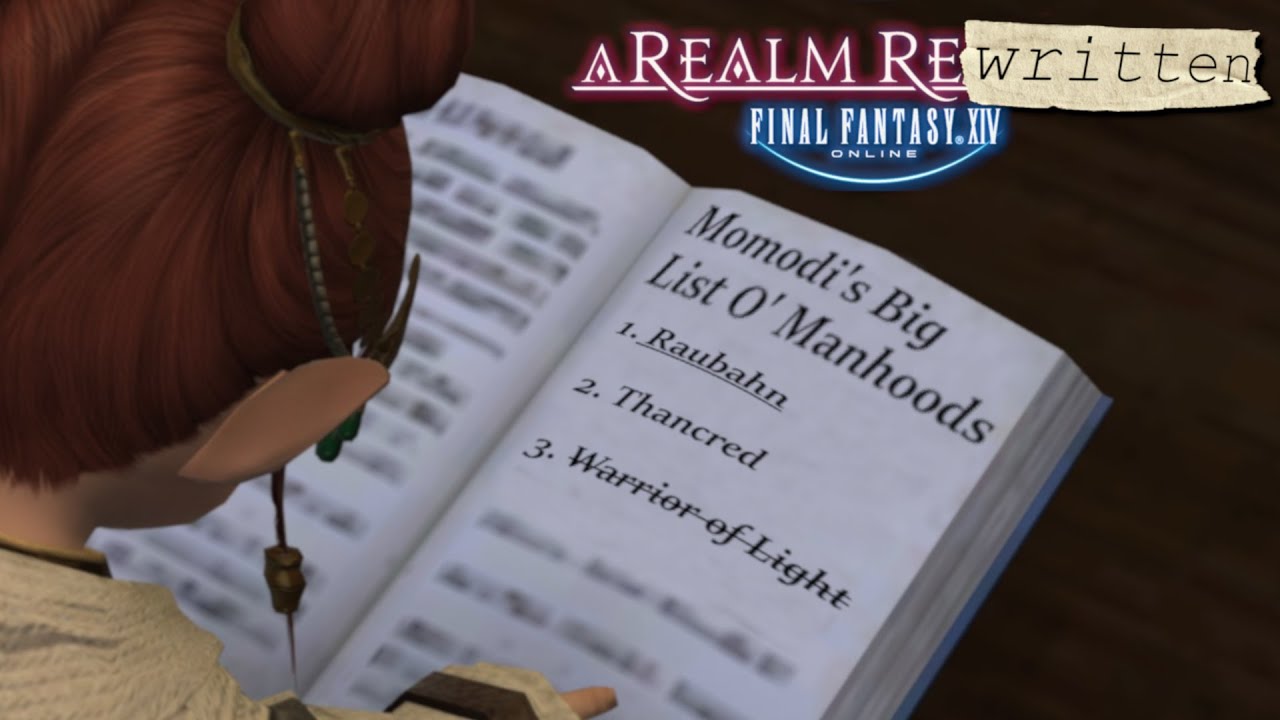 Momodi did a whole big send-off and we came back immediately: FFXIV ...