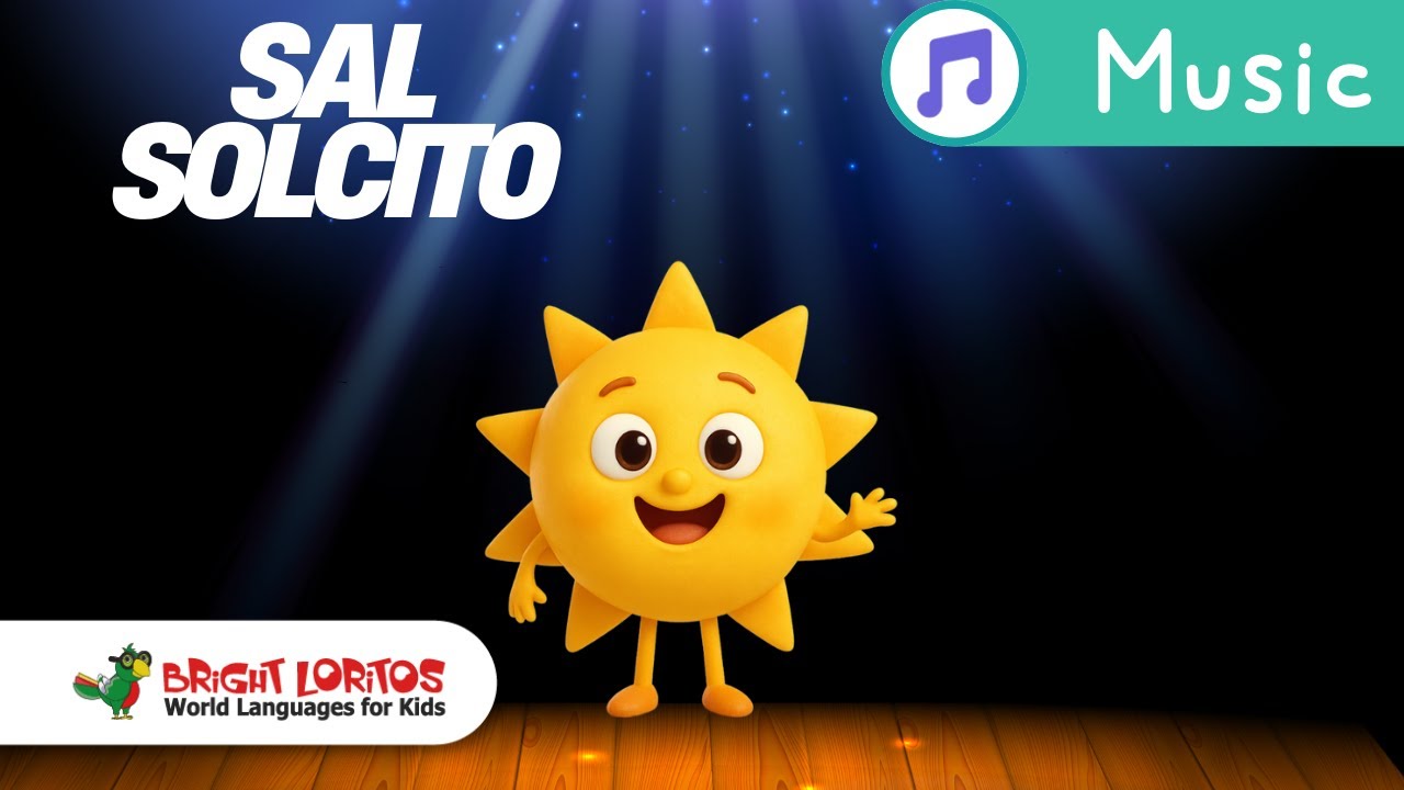 Sal Solcito ☀️ | Canción Infantil para Niños Pequeños | Spanish Sun ...