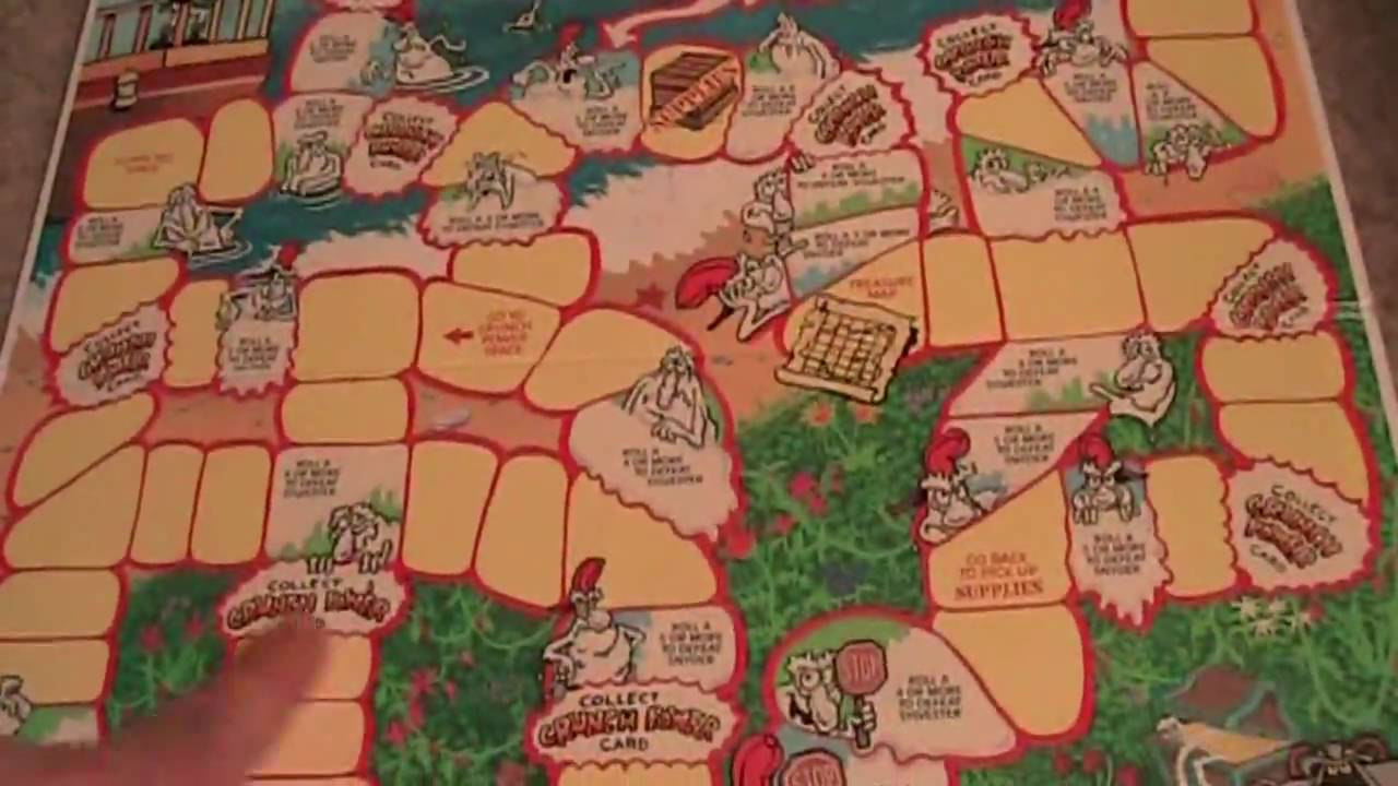 '86 Cap'n Crunch Island Adventure Board Game - YouTube