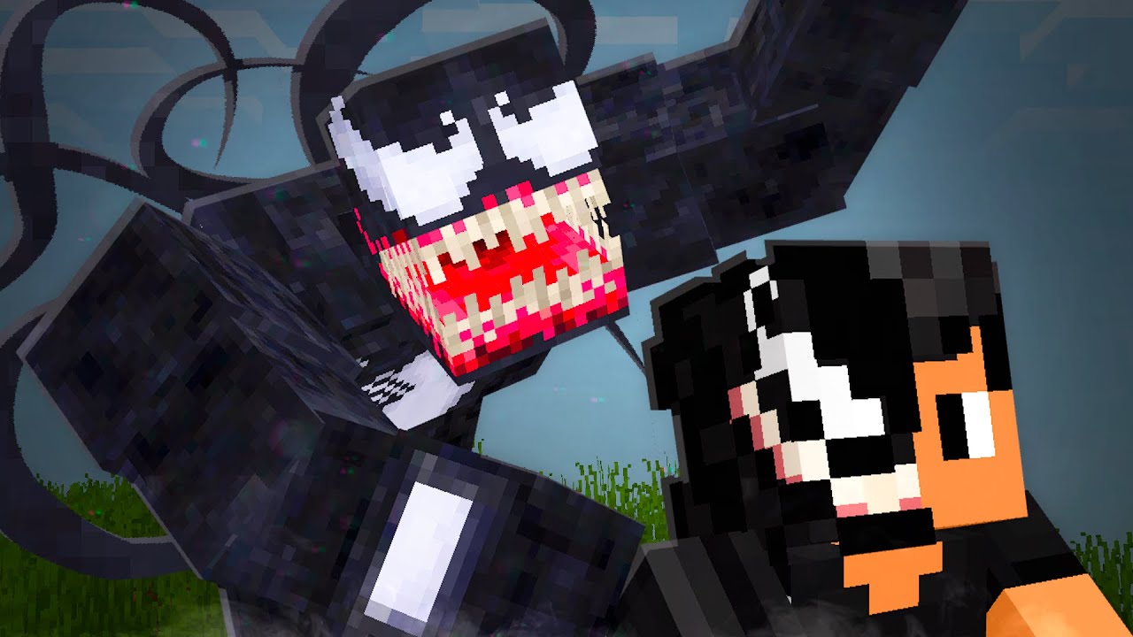 Virei o VENOM por 24 HORAS no Minecraft - YouTube