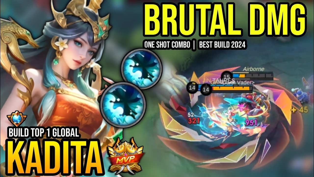 KADITA BEST BUILD 2024 | BUILD TOP GLOBAL KADITA GAMEPLAY | MOBILE ...