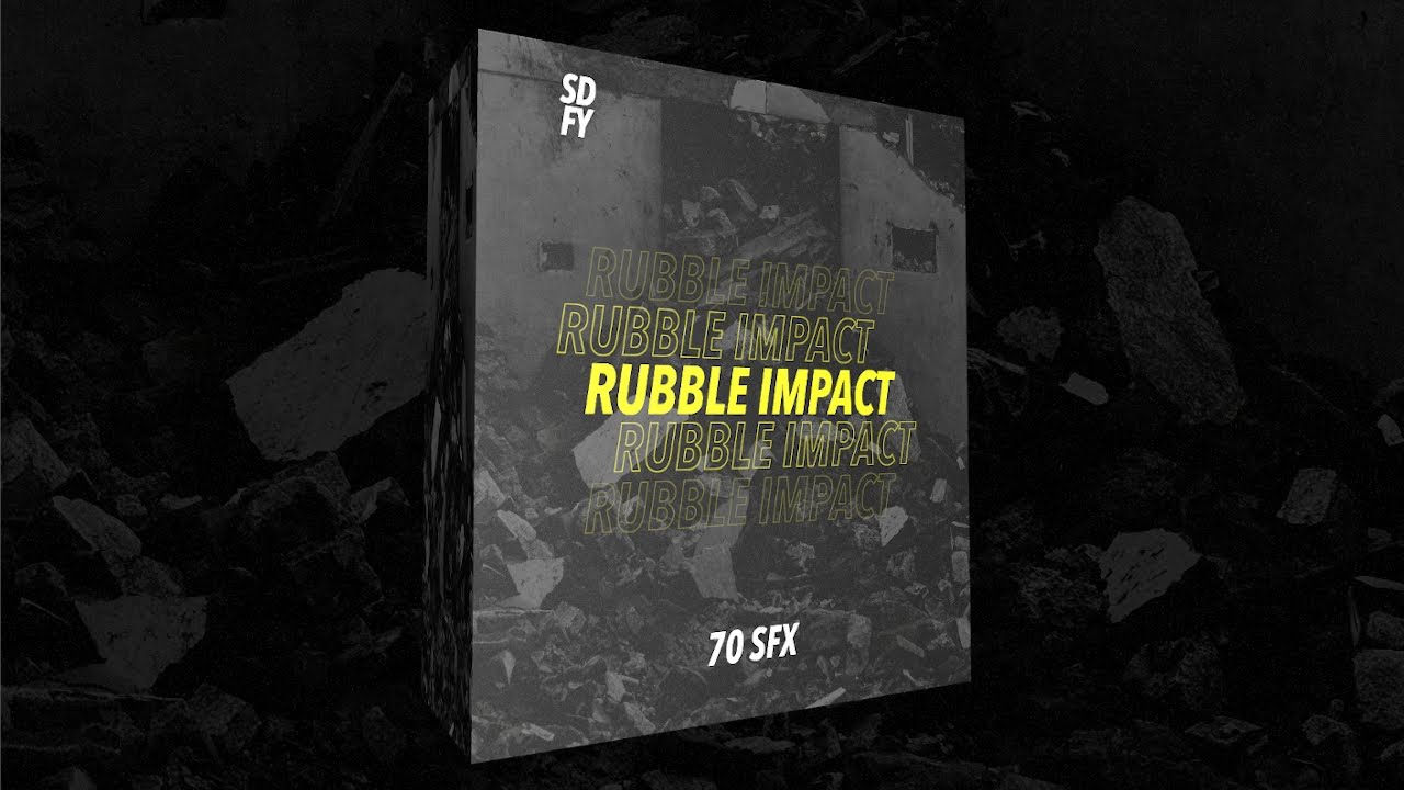 Rubble Impact Sound Effects | Sound Effect Pack | 70 SFXs - YouTube
