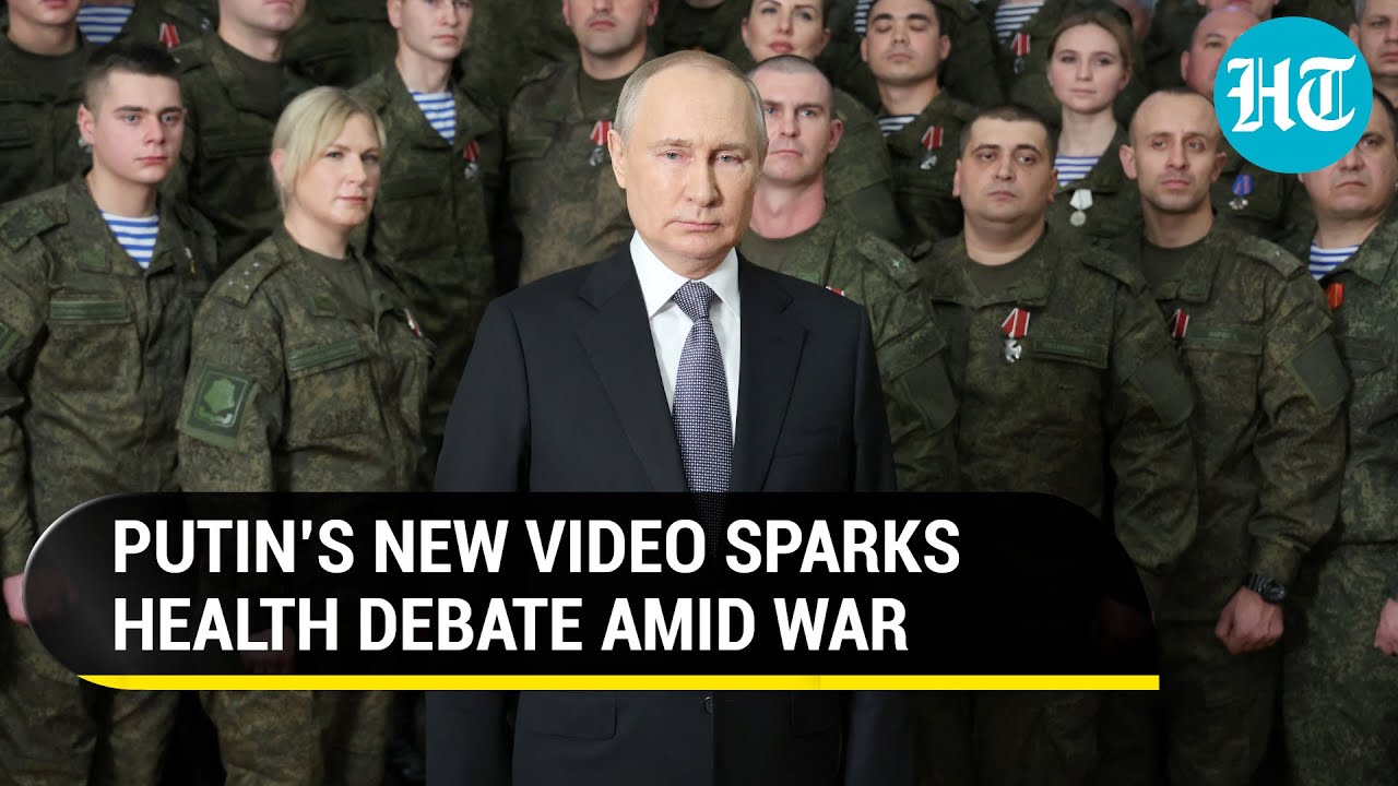 Putin’s shaking leg in new video sparks health concerns before war ...