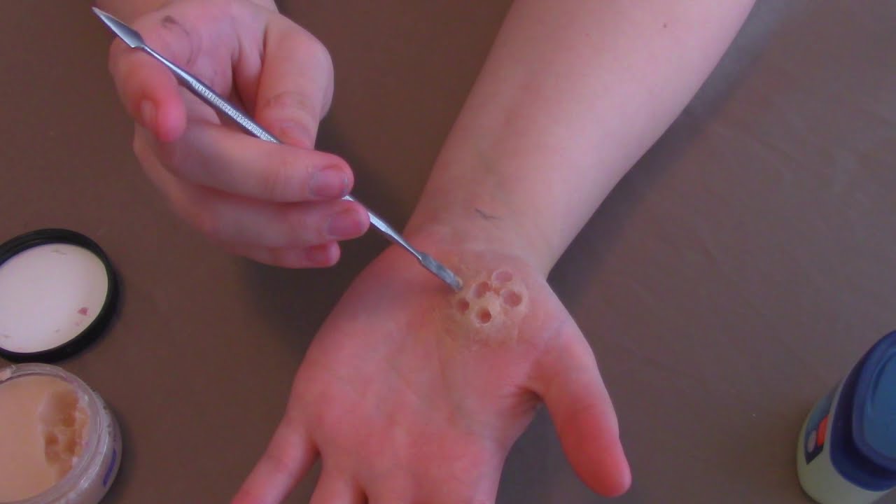 Trypophobia Special Effects Makeup Tutorial - YouTube