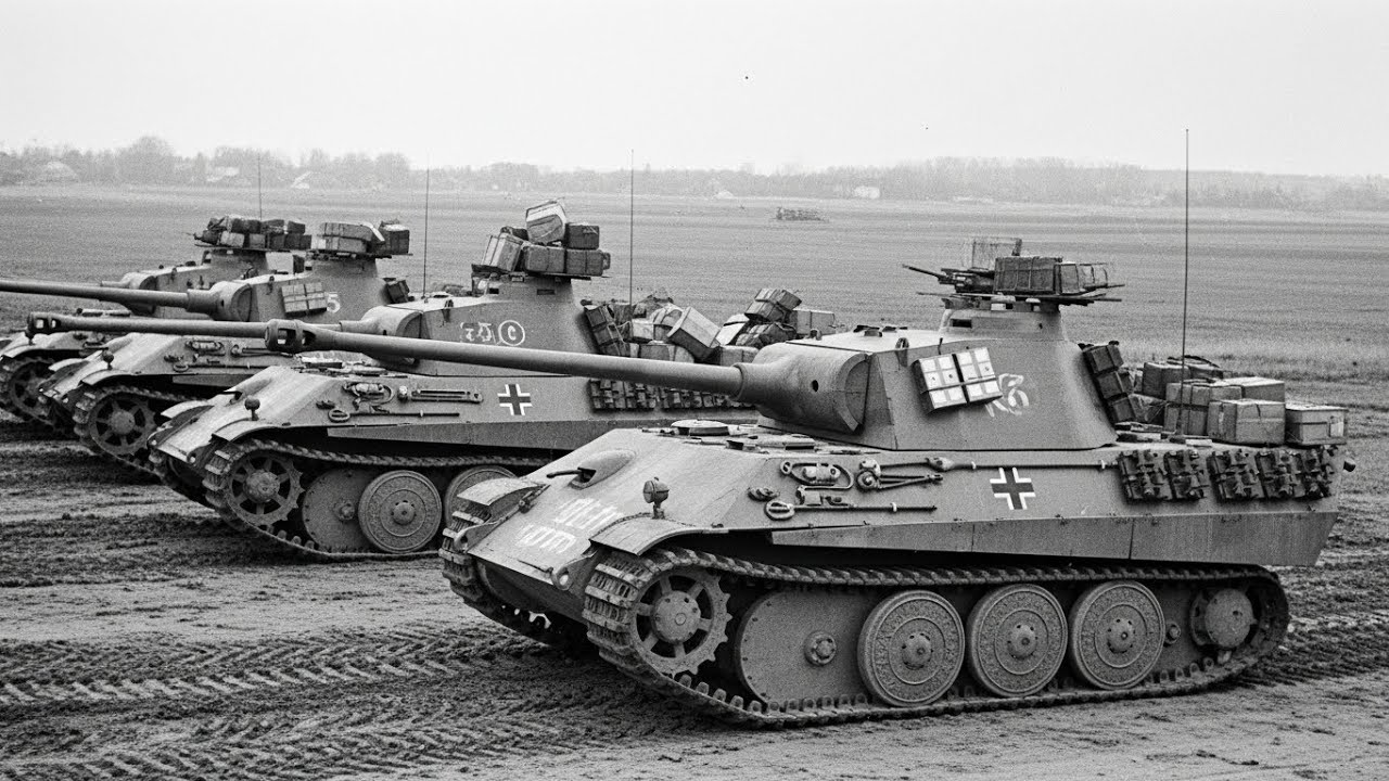 An American Sherman gunner destroyed five German Panther tanks in a ...