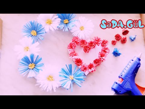 @Zümrüd_mrs .ƏL İŞİ.RƏNGLİ KAGIZDAN DEKOR HAZIRLADIM.SİZDƏ HAZIRLAYA BİLƏRSİZ.