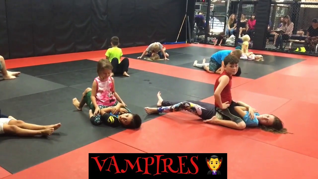 Sleeping Vampires - Kids BJJ - YouTube